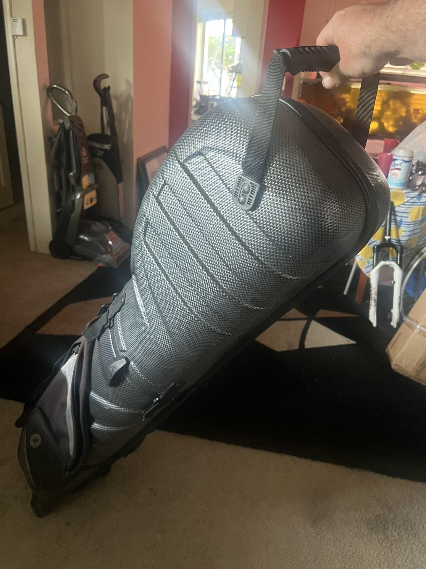 Bagboy Bag Boy Hard Sided Case Wheeled Full Carbon Fiber Hybrid Two In ...