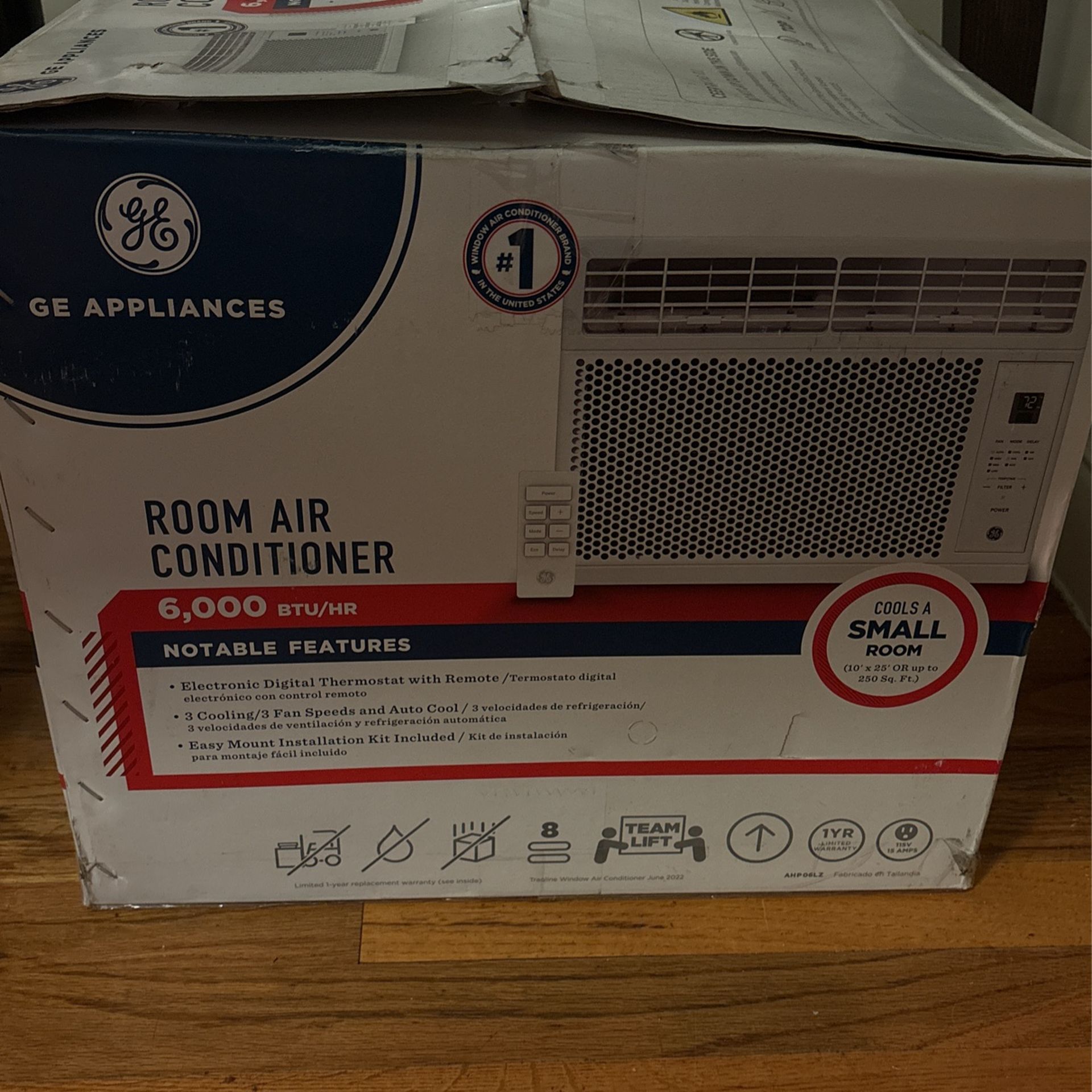 New GE Window Air Conditioner / With remote for Sale in New York, NY ...