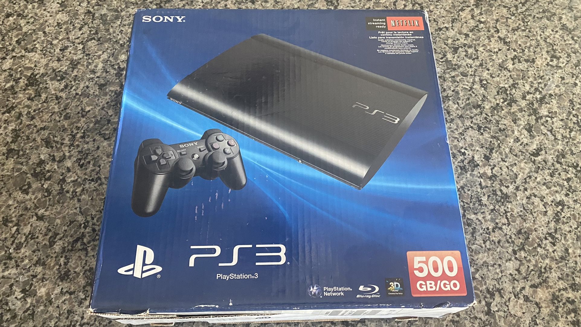 Playstation 3 Super Slim Box