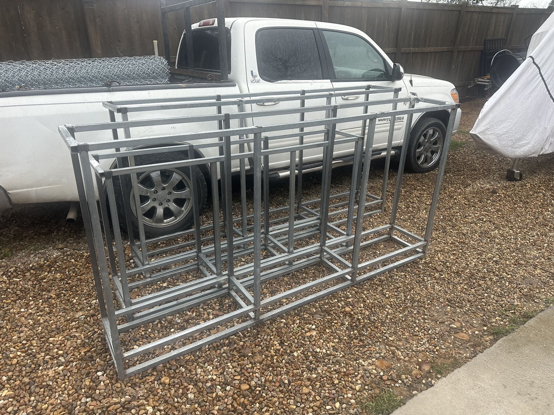 Galvanized Racks Frames for Sale in Houston, TX - OfferUp