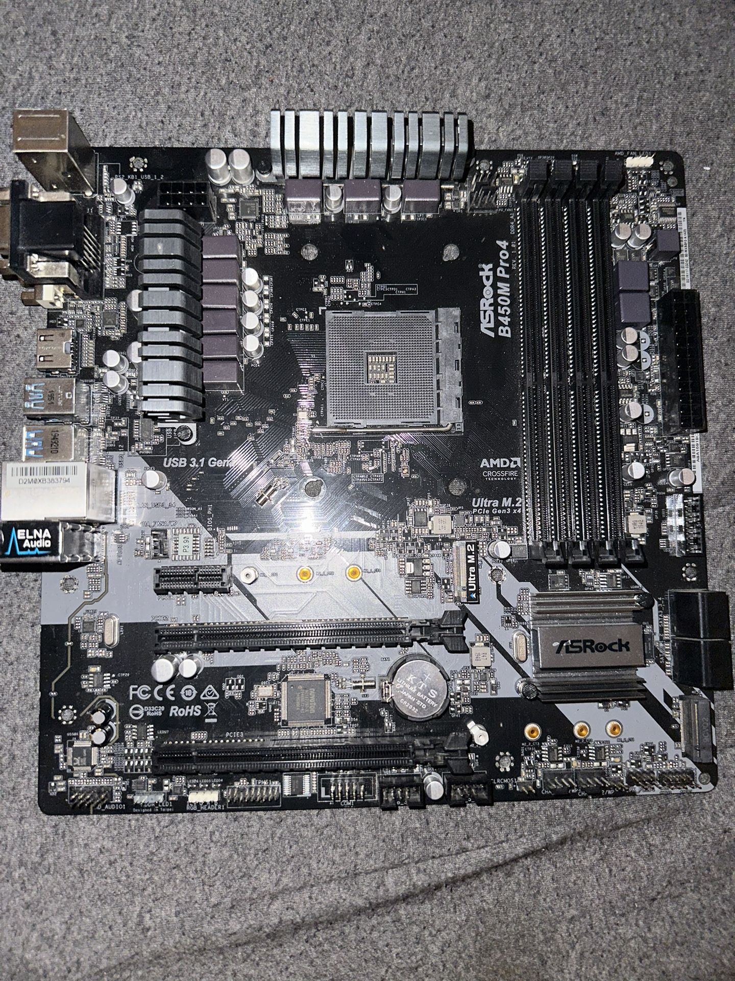 Asrock B450 Pro 4 for Sale in Palmdale, CA - OfferUp