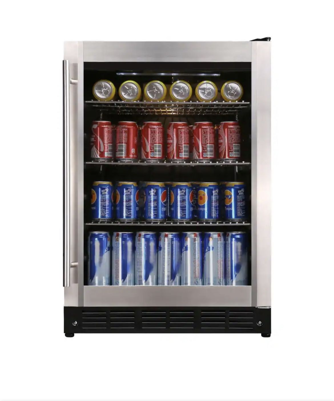 Magic Chef Beverage 23.4 in. 154 (12 oz.) Can Beverage Cooler ...