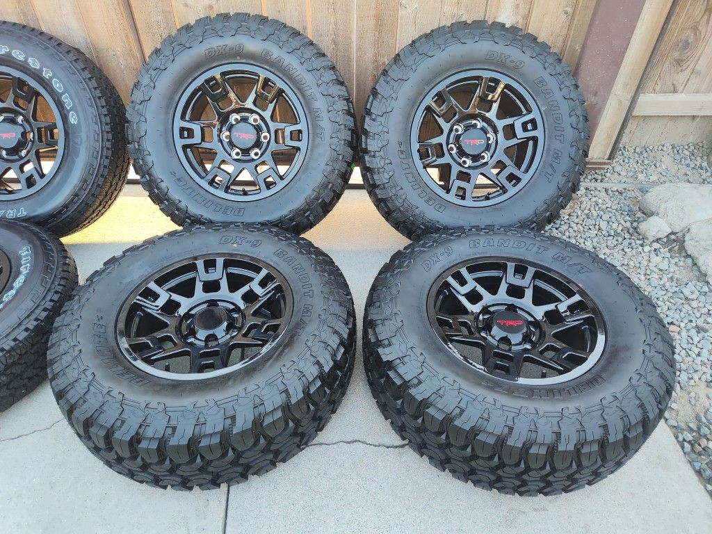 17x8.0 And +5 Offset MT Tires 285/70/17. 6x139.7 for Sale in Claremont ...