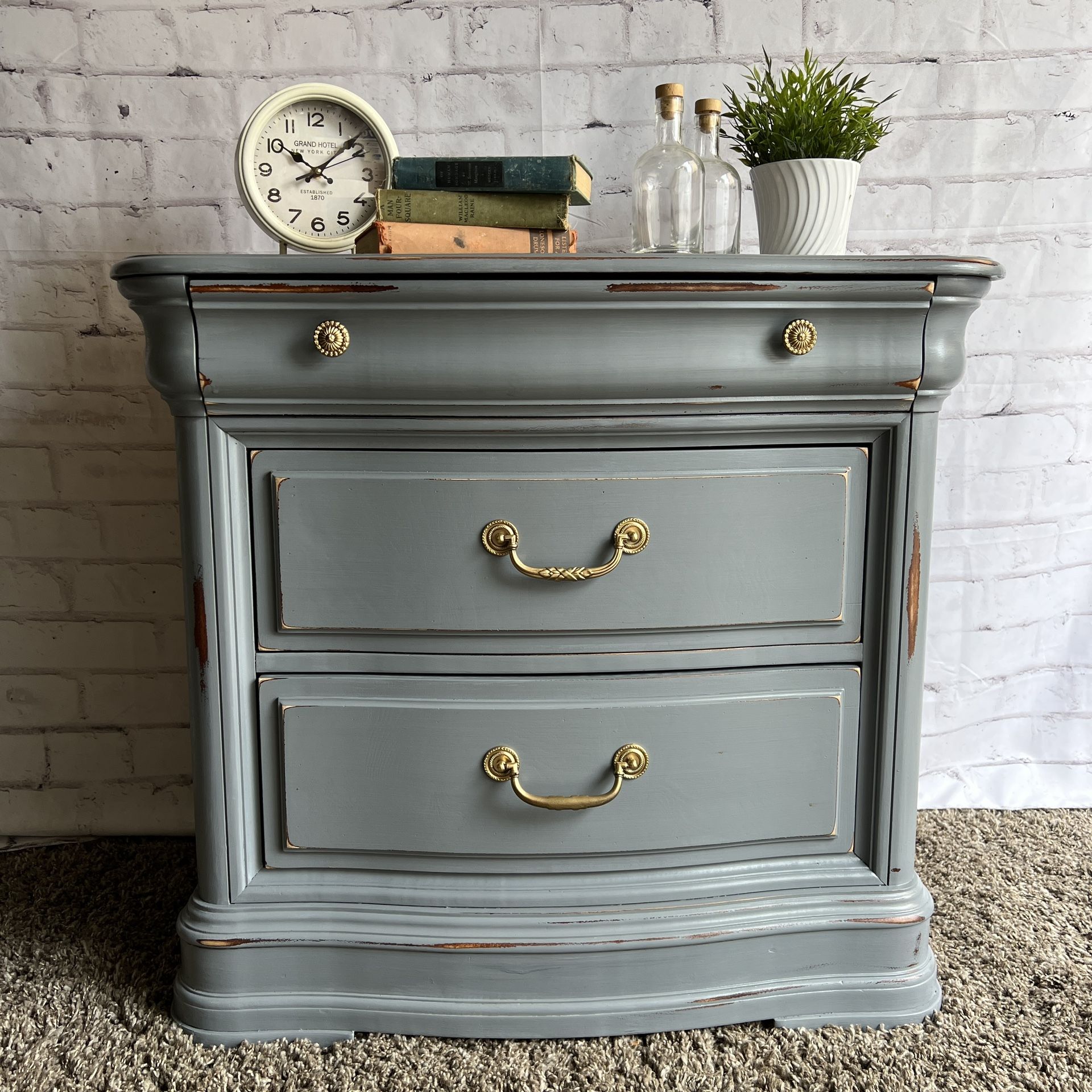 Awesome Shabby Distressed Small Dresser Side Table for Sale in San ...