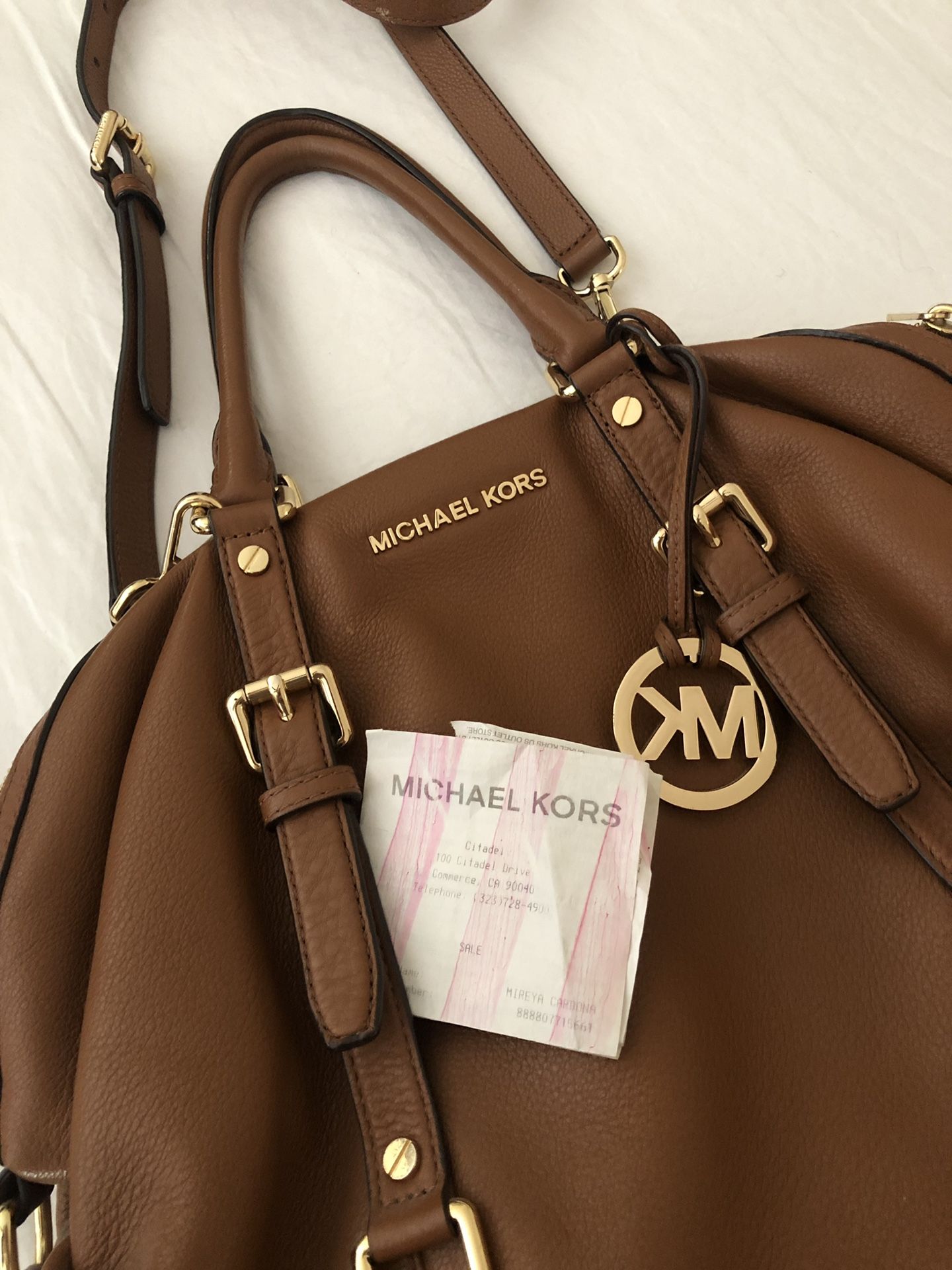 Michael kors genuine leather store