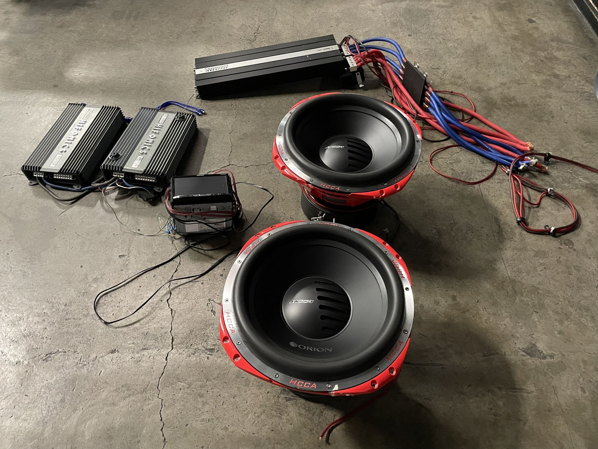 Orion HCAA 15 Inch Subwoofers Sound System for Sale in Santa Ana, CA ...