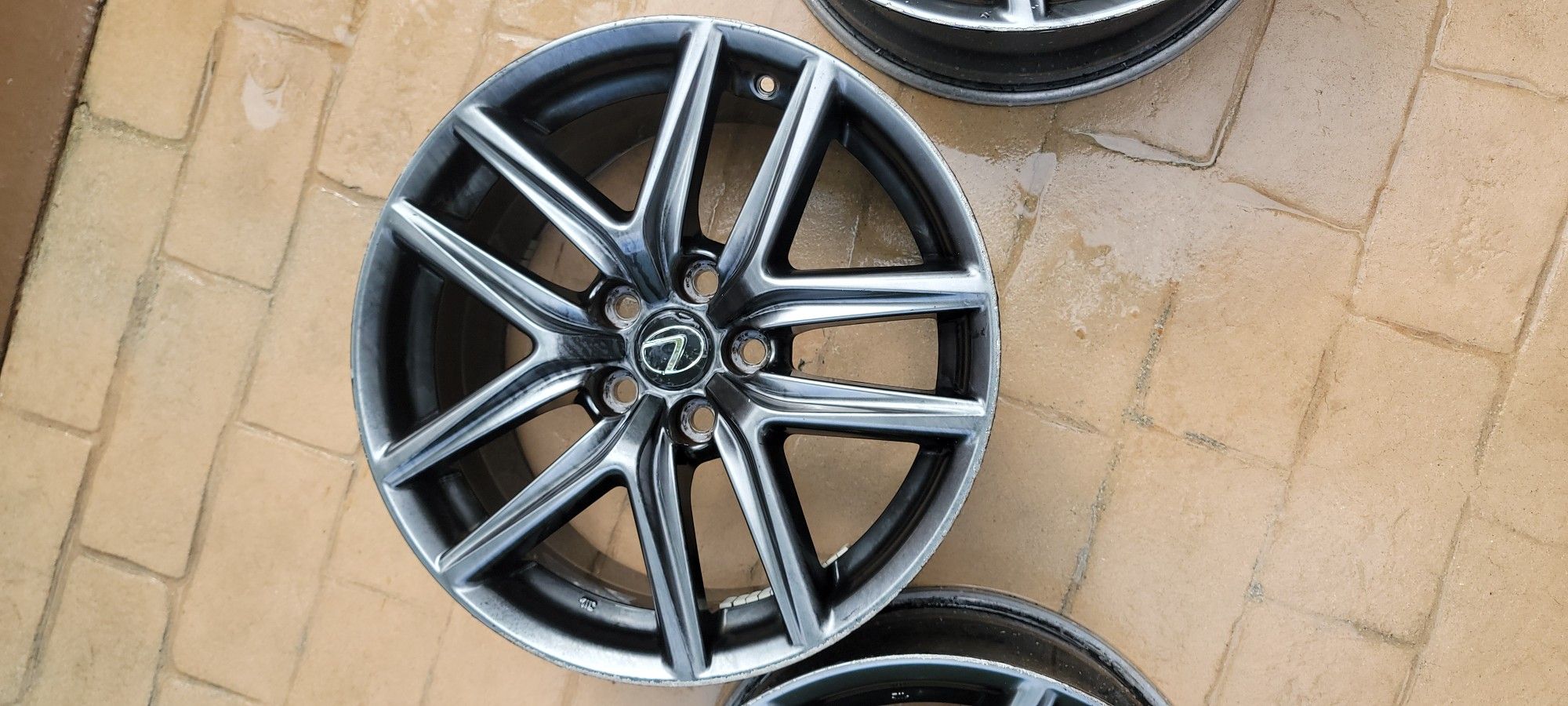 OEM Lexus IS250/350 F Sport Rims Hyper Gunmetal (set of 4) for Sale in ...