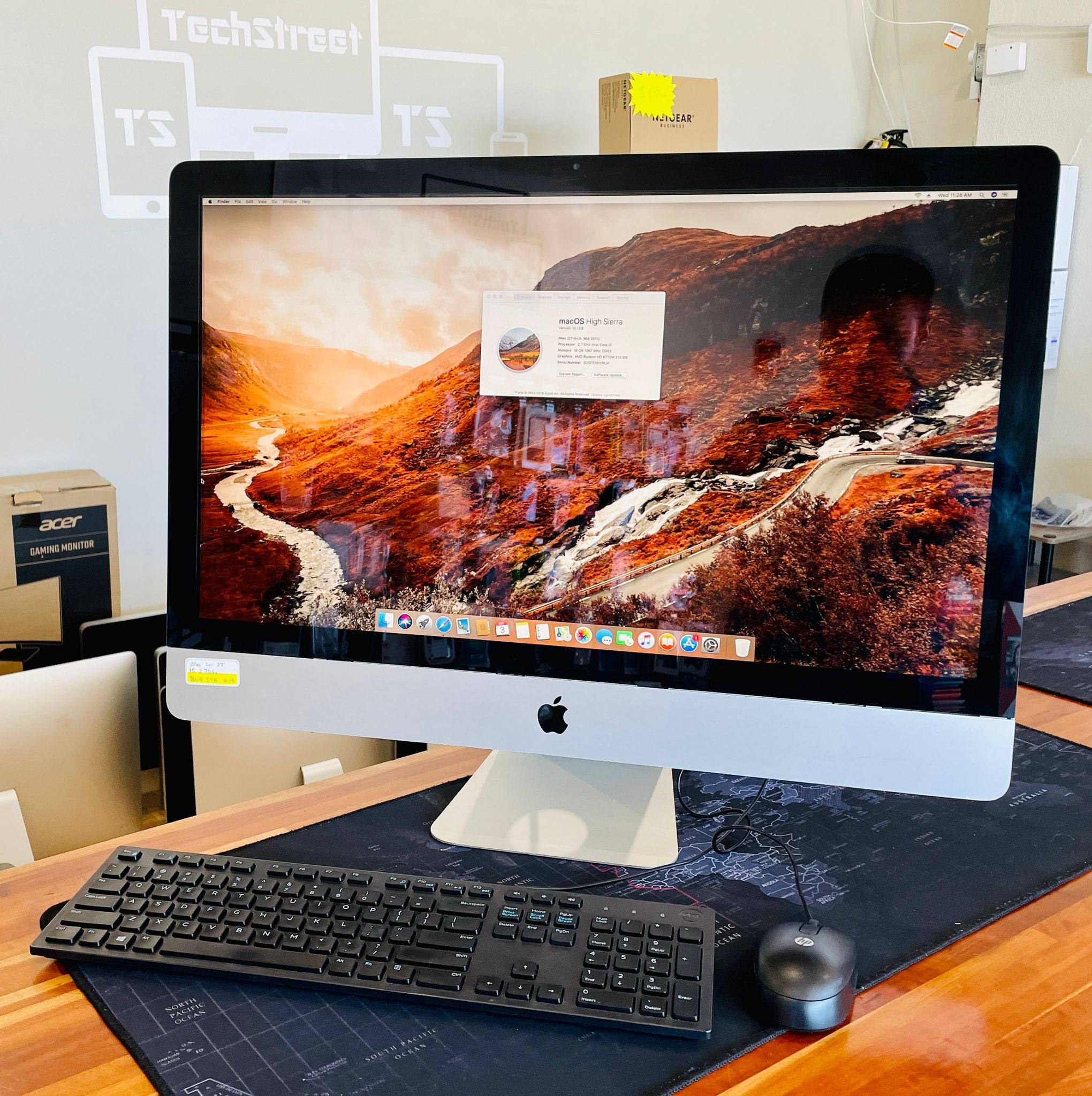 Apple IMac 27” Quad Core i5 16GB RAM 1TB HDD OSX 10.13 for Sale in ...