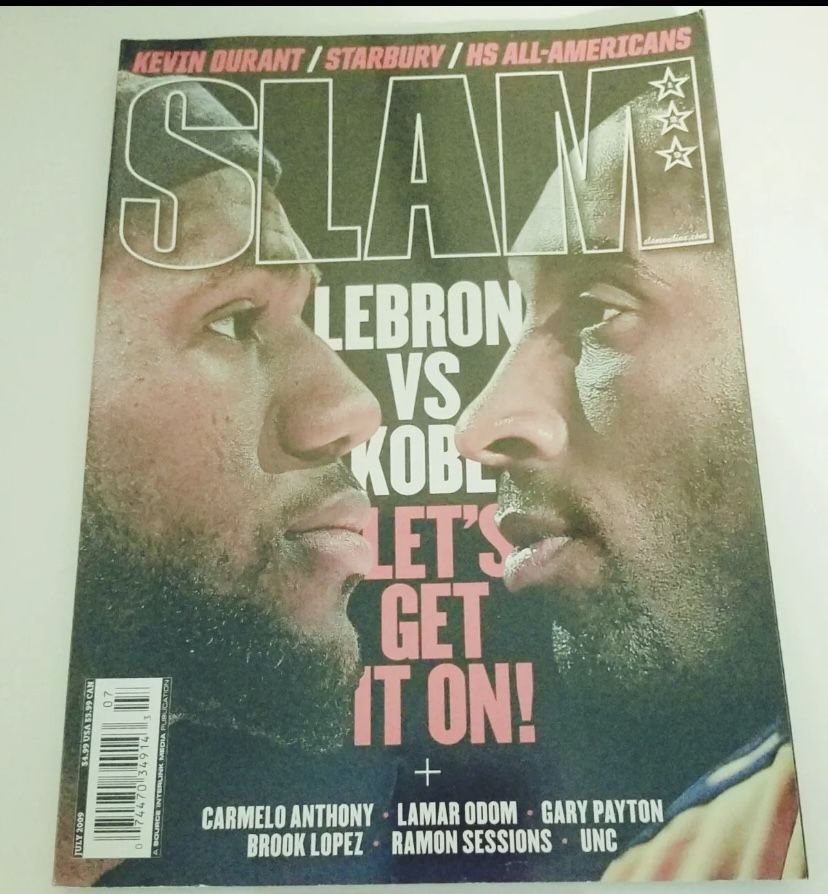 Lebron James Slam Magazine Cover