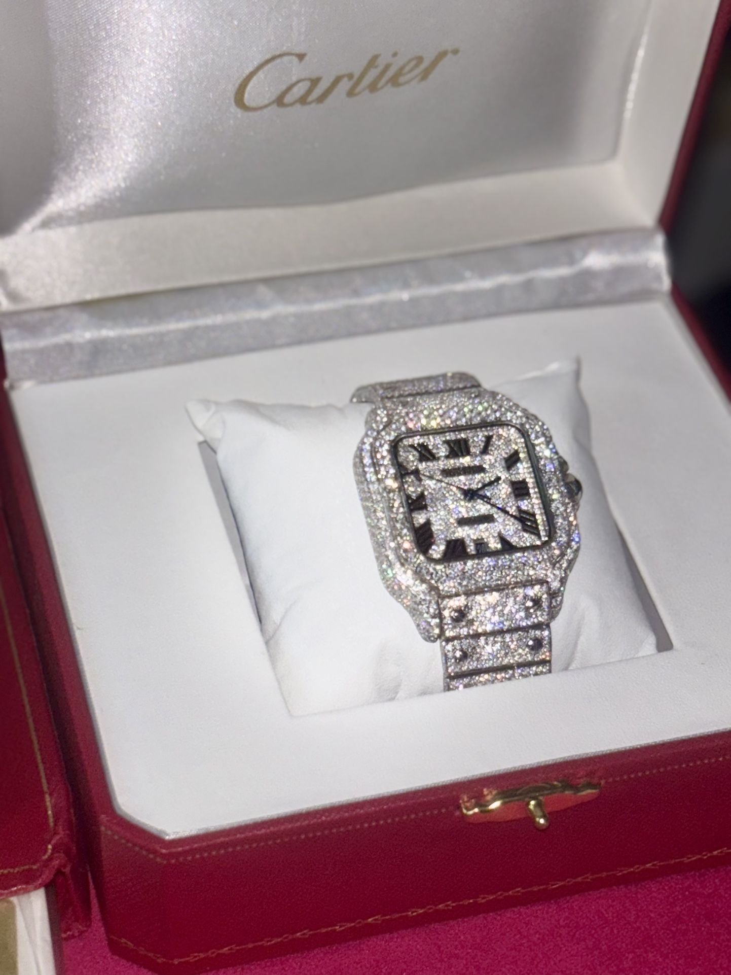 Iced Cartier Watch for Sale in San Diego, CA - OfferUp