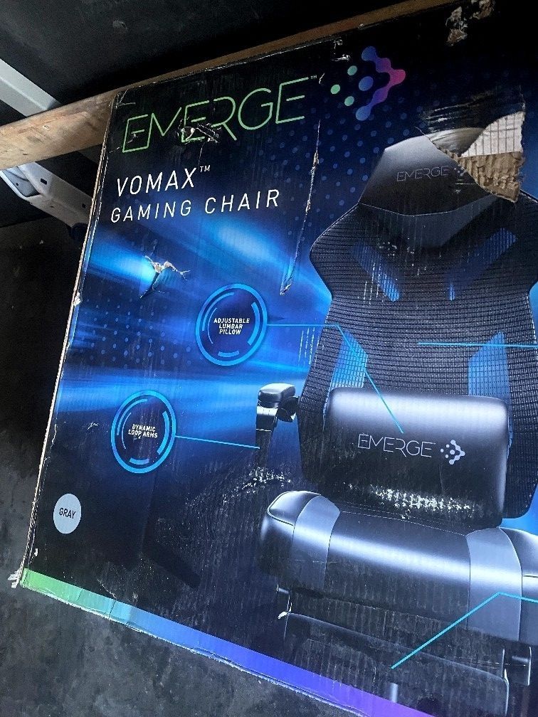 Emerge Vomax Gaming Chair - Brand New Still Sealed In Box for Sale in ...