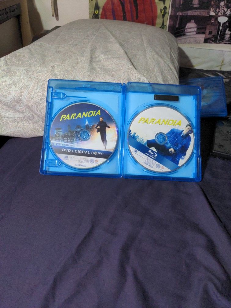 Paranoia Movie Dvd