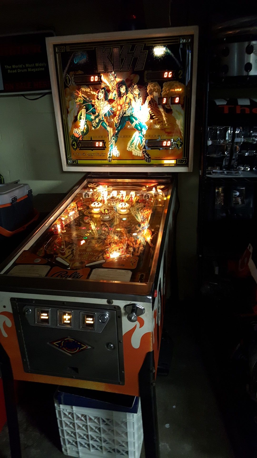 1979 KISS full size pinball machine. for Sale in Aliquippa, PA - OfferUp