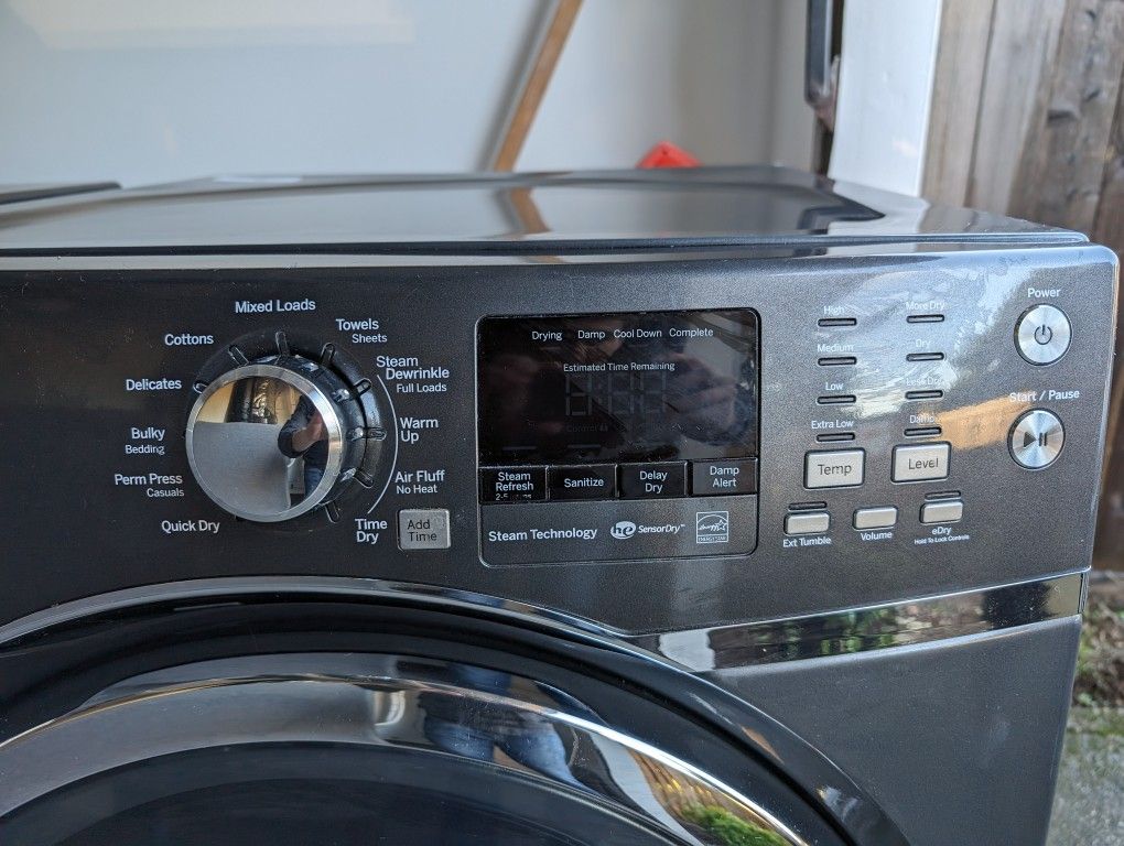 GE Front Loading Washing Machine and Electric Dryer Set for Sale in ...