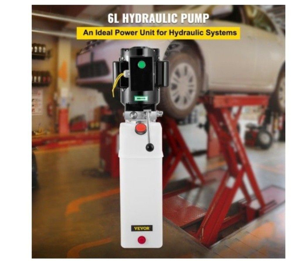 6l Car Lift Hydraulic Power Unit Pack 220v 3hp S3 Auto Universal ...