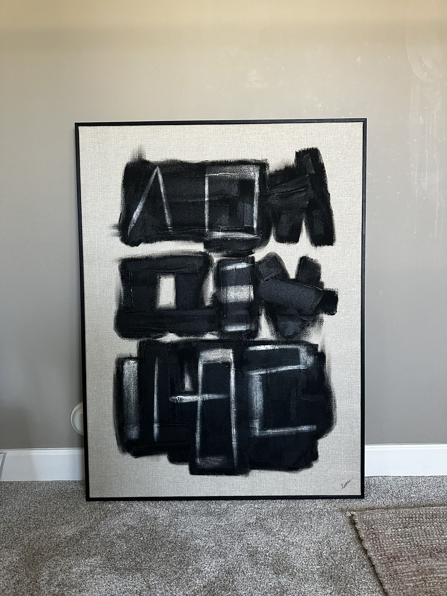 Like New CB2 Canvas Framed Art for Sale in Phoenix, AZ - OfferUp