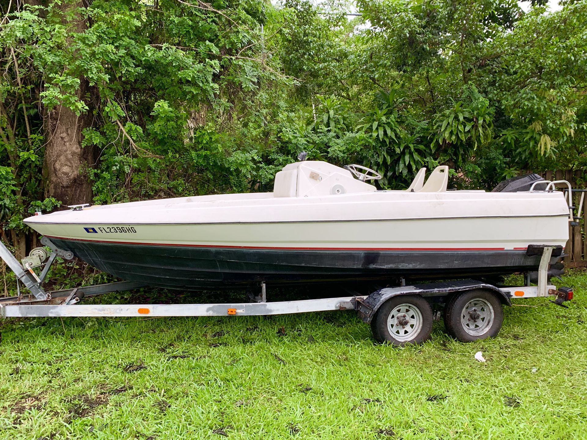 GREAT DEAL- 19 FT BAYLINER CENTER CONSOLE BOAT WITH TRAILER for Sale in ...