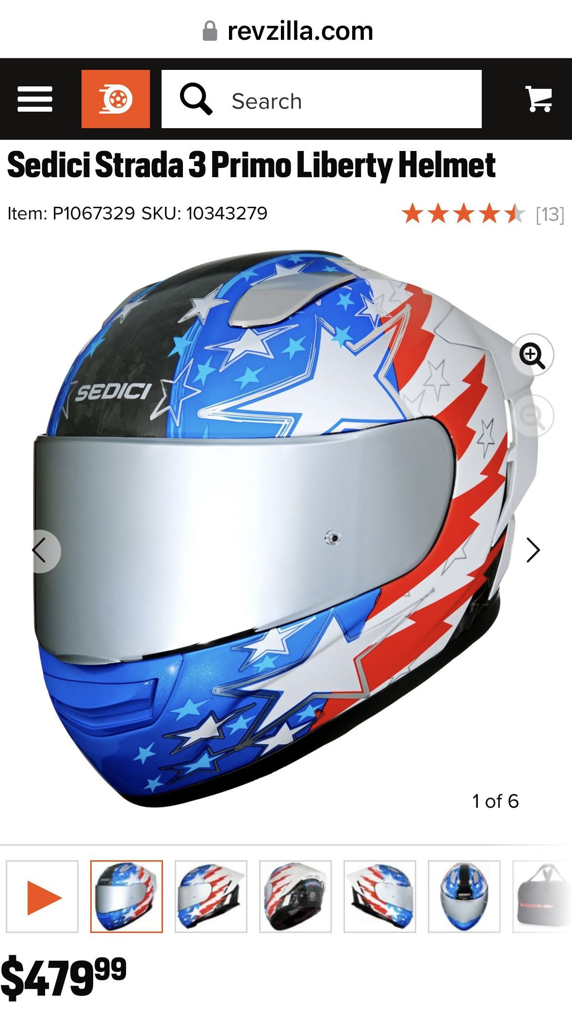 Sedici Strada 3 Primo Liberty Helmet - Medium for Sale in Covina, CA ...