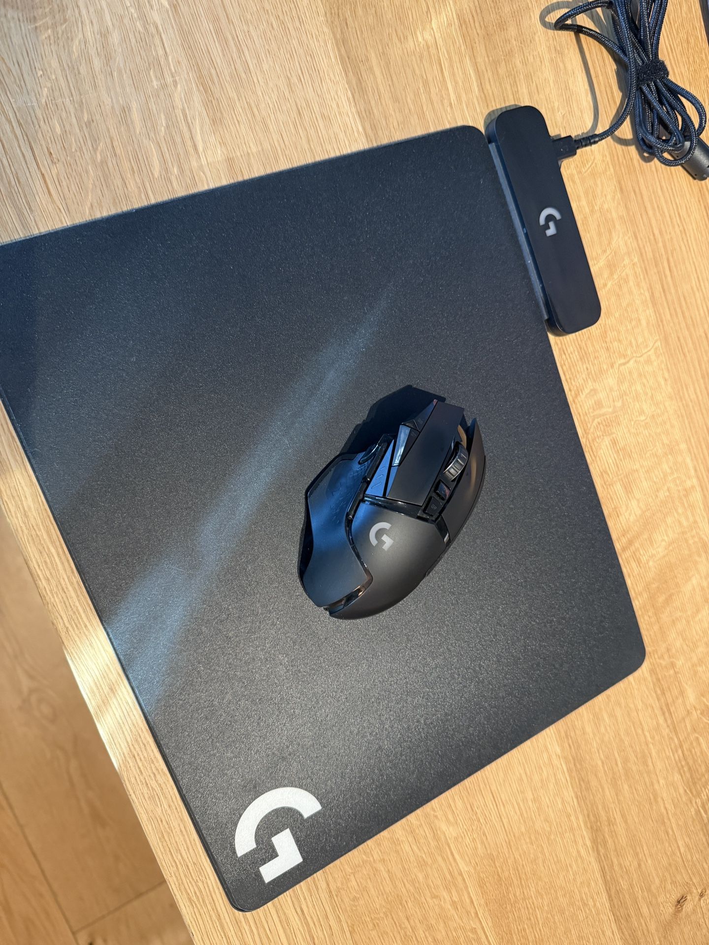 Logitech Power Play Mat And g502 Wireless Mouse for Sale in Los Angeles ...