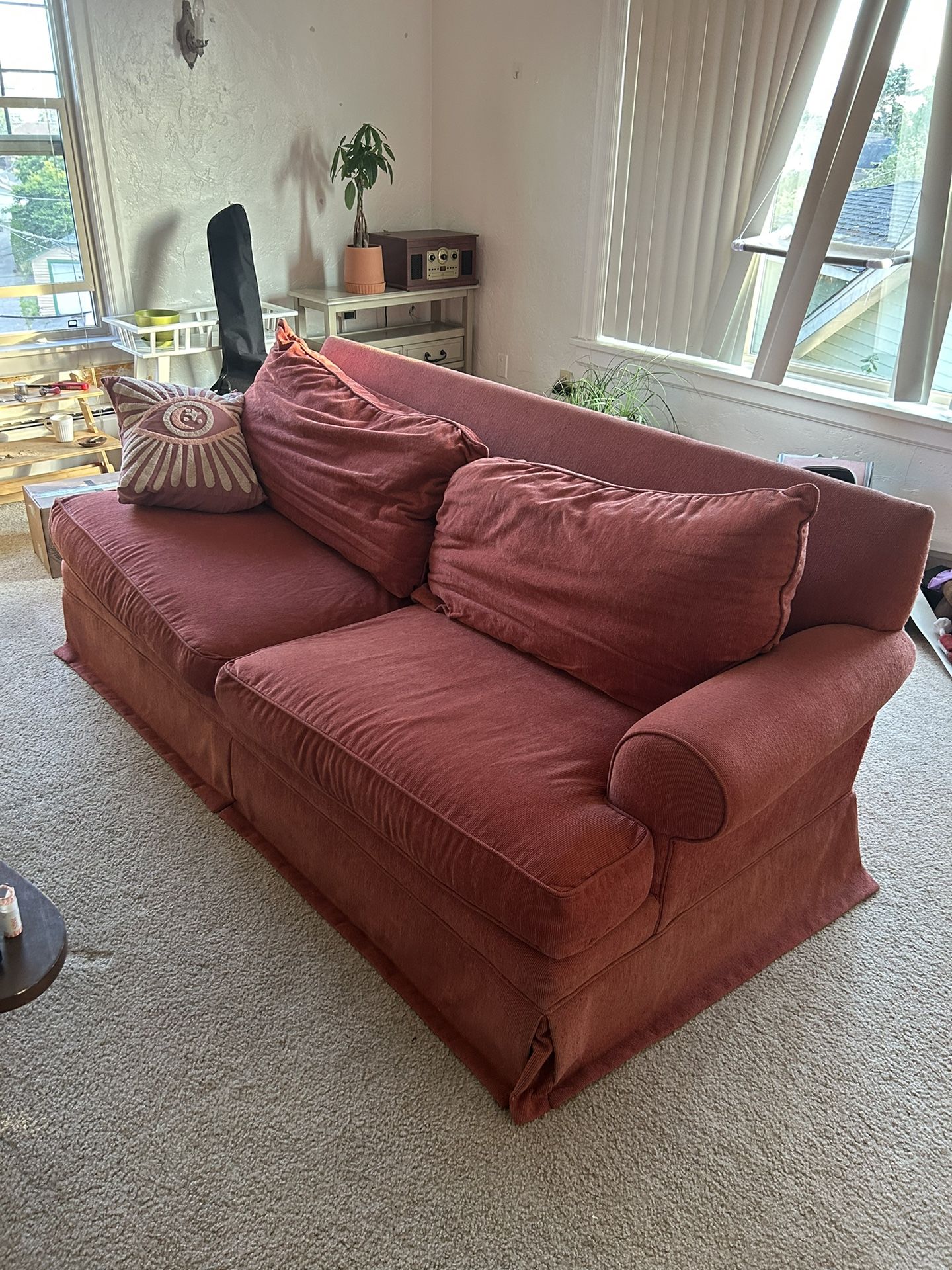 Ethan Allen Sofas Red