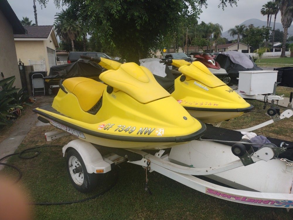 2 96 SEADOO XP800 CC RUNNING CONDITION PRICE IS EACH SKI NO TRAILER ...