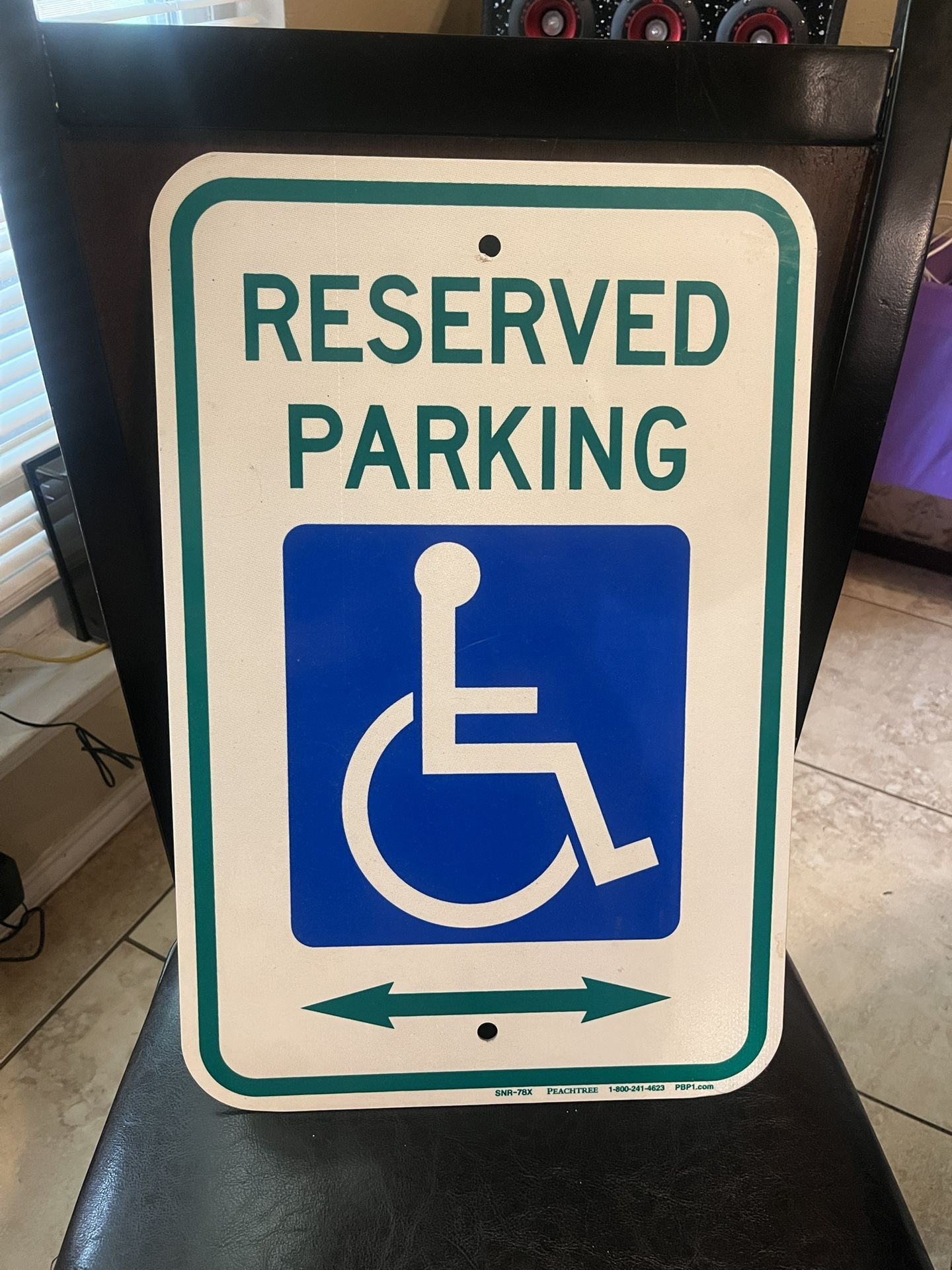 Handicap Metal Parking Sign for Sale in San Antonio, TX - OfferUp