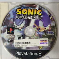 Sonic Unleashed Ps2 Disc