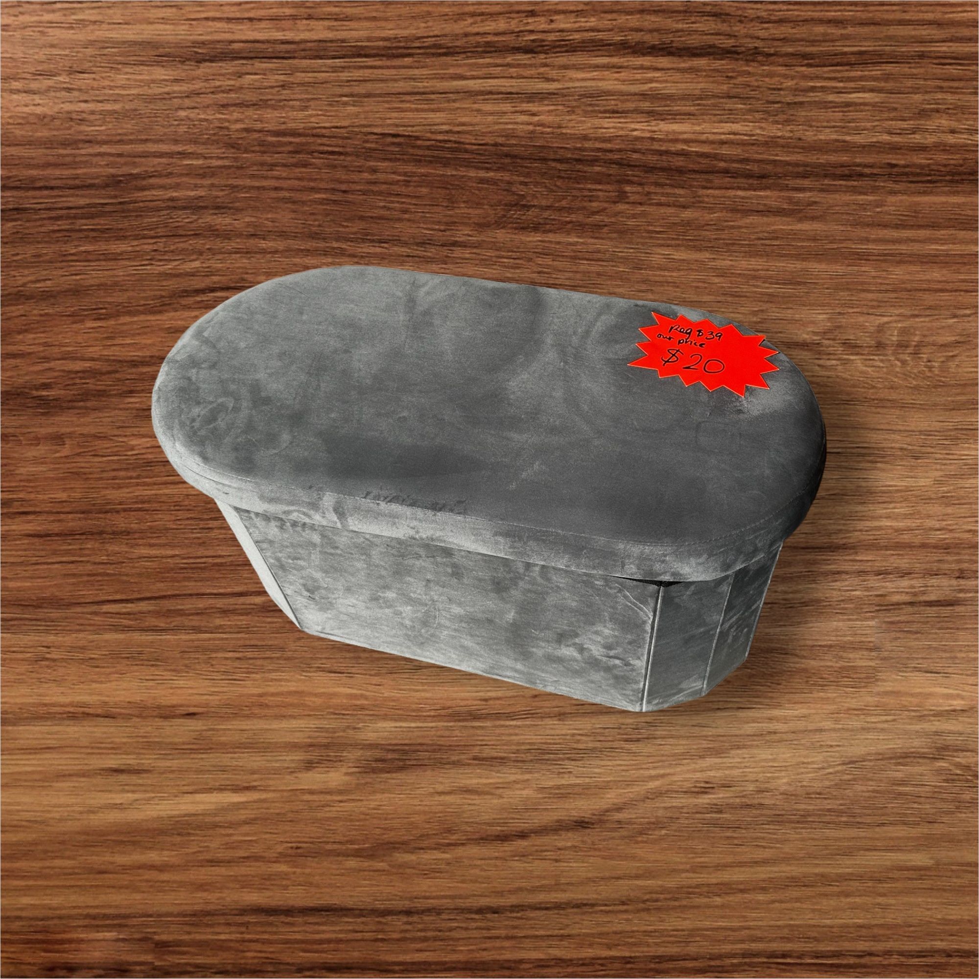 $20 - New - Storage Ottoman-Bench Tufted-Ottomans - Bench Foot Rest ...