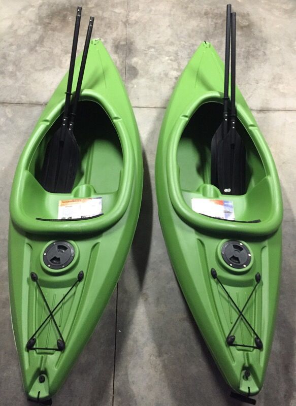 Pair of Guidesman Neptune 8' Kayaks w/Paddles for Sale in Cantonment ...