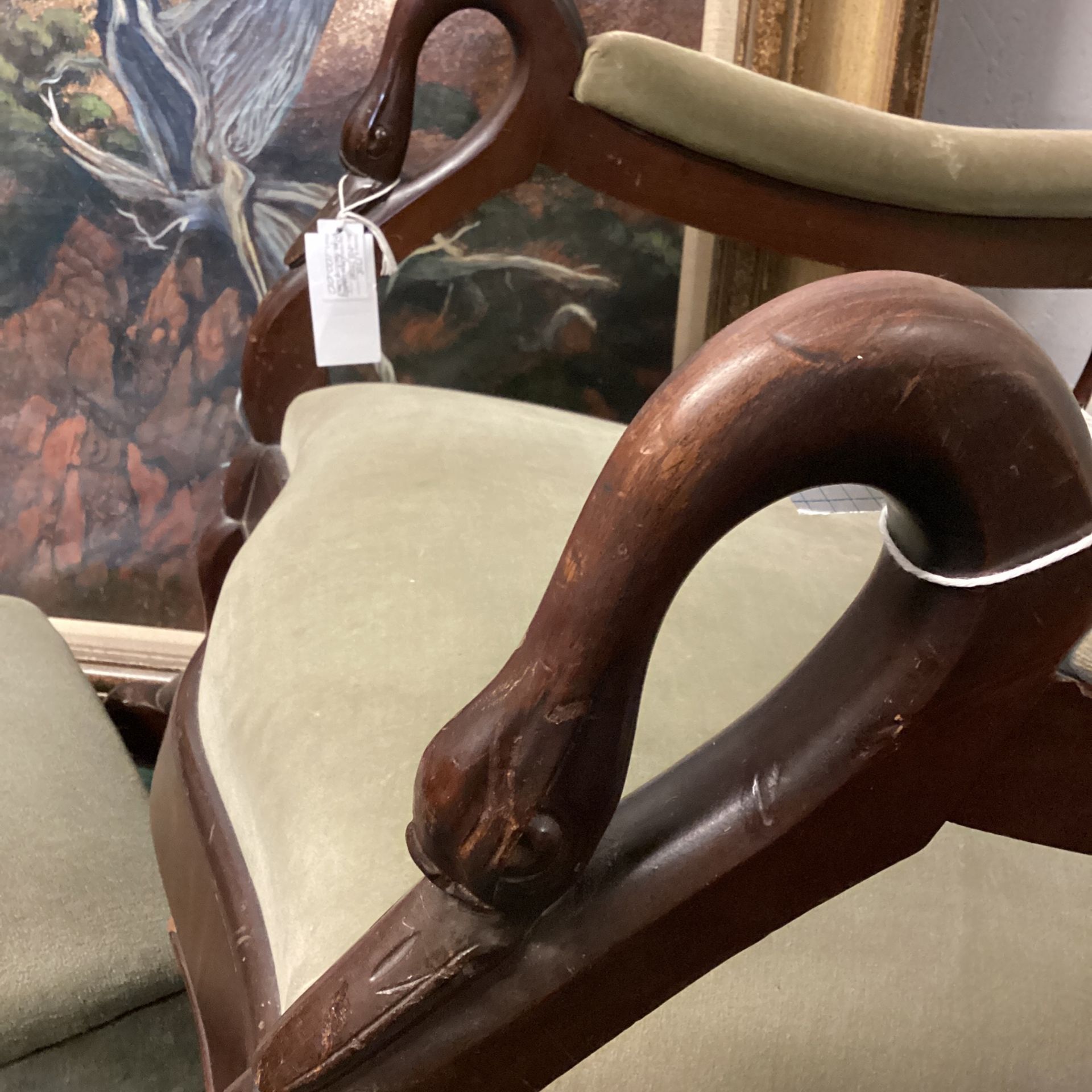 Vintage Rocking Chair Swan Arms for Sale in Goodyear, AZ - OfferUp