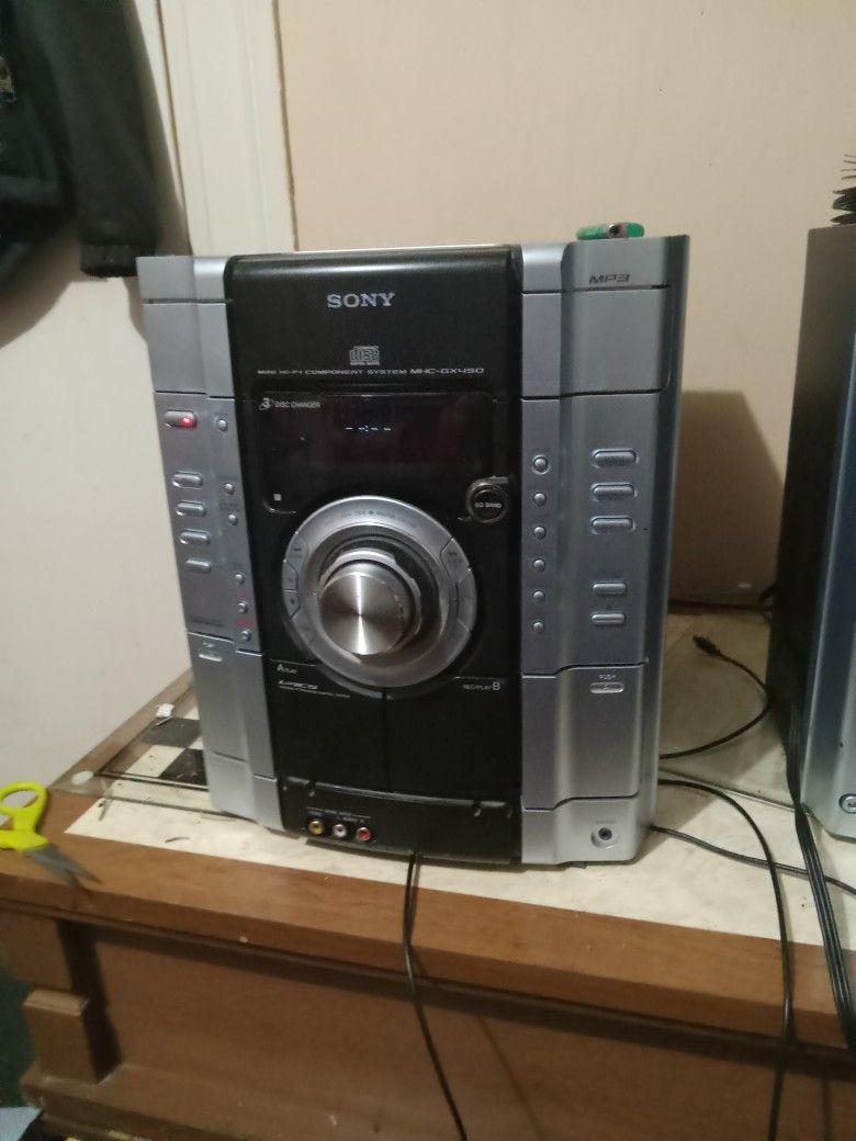 System Stereo Mhc Sony Rv888d