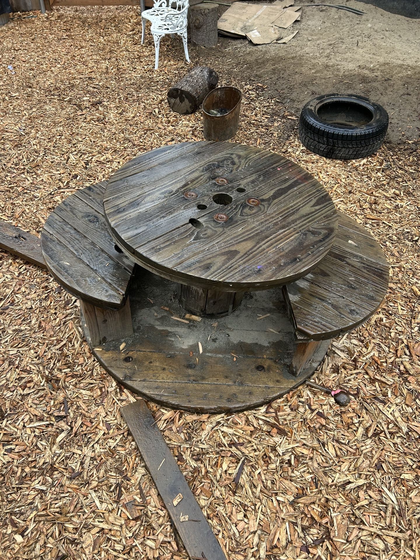 Spool Picnic Table For Kids for Sale in Bellevue, WA - OfferUp