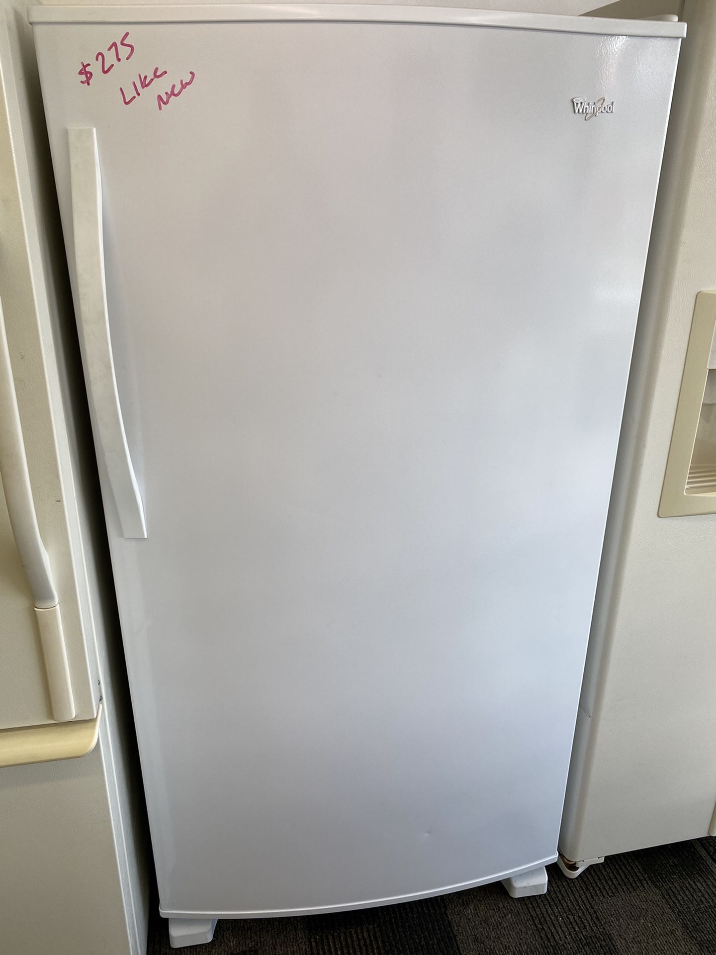 Whirlpool deep freezer like new less than a-year-old for Sale in ...