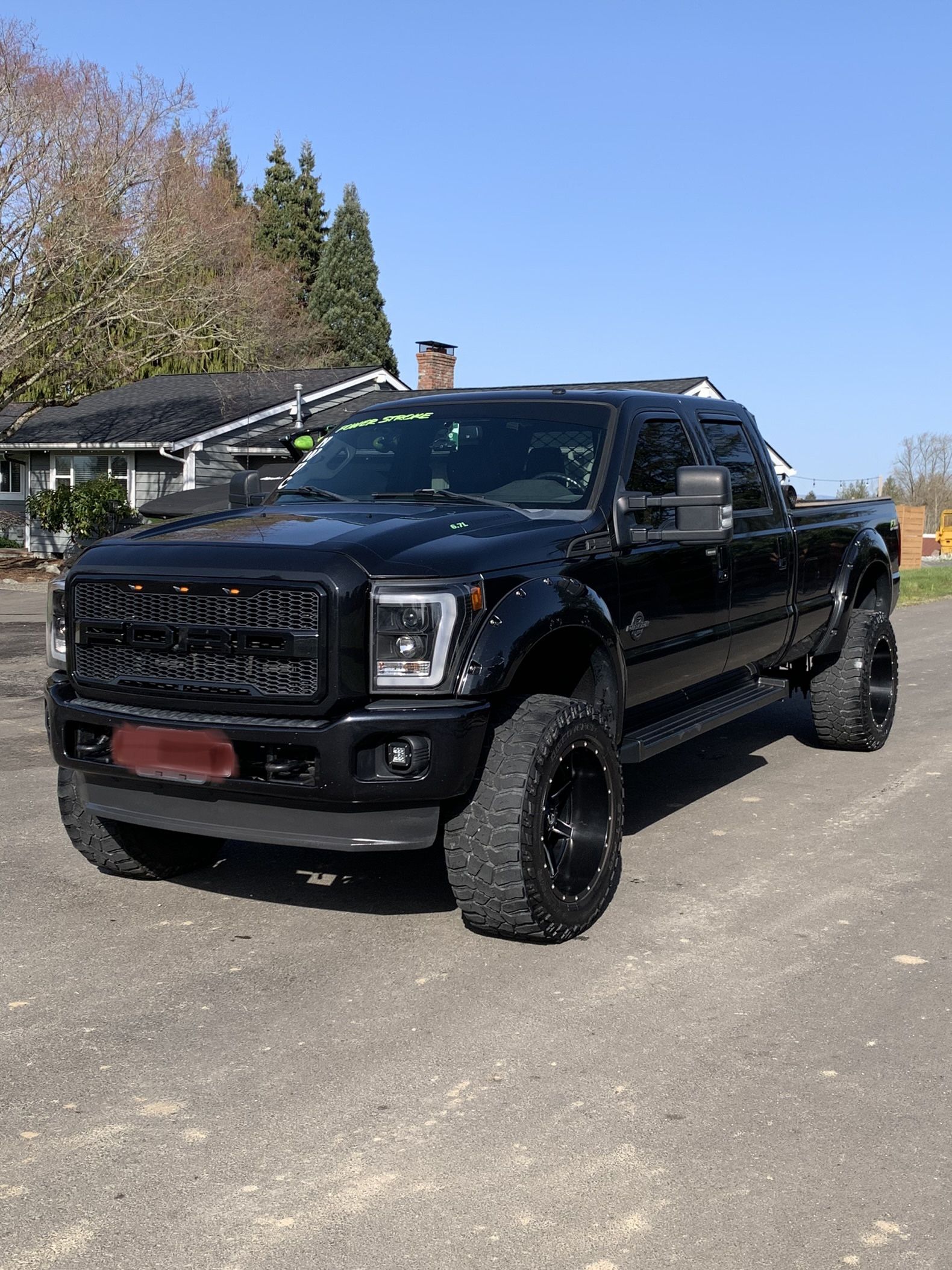 2011 F350 Dually Lifted