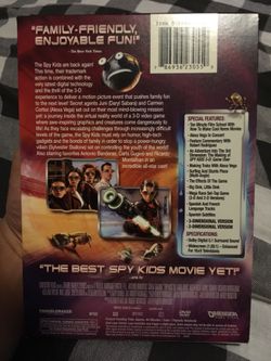 Spy Kids 3 Game Over Dvd