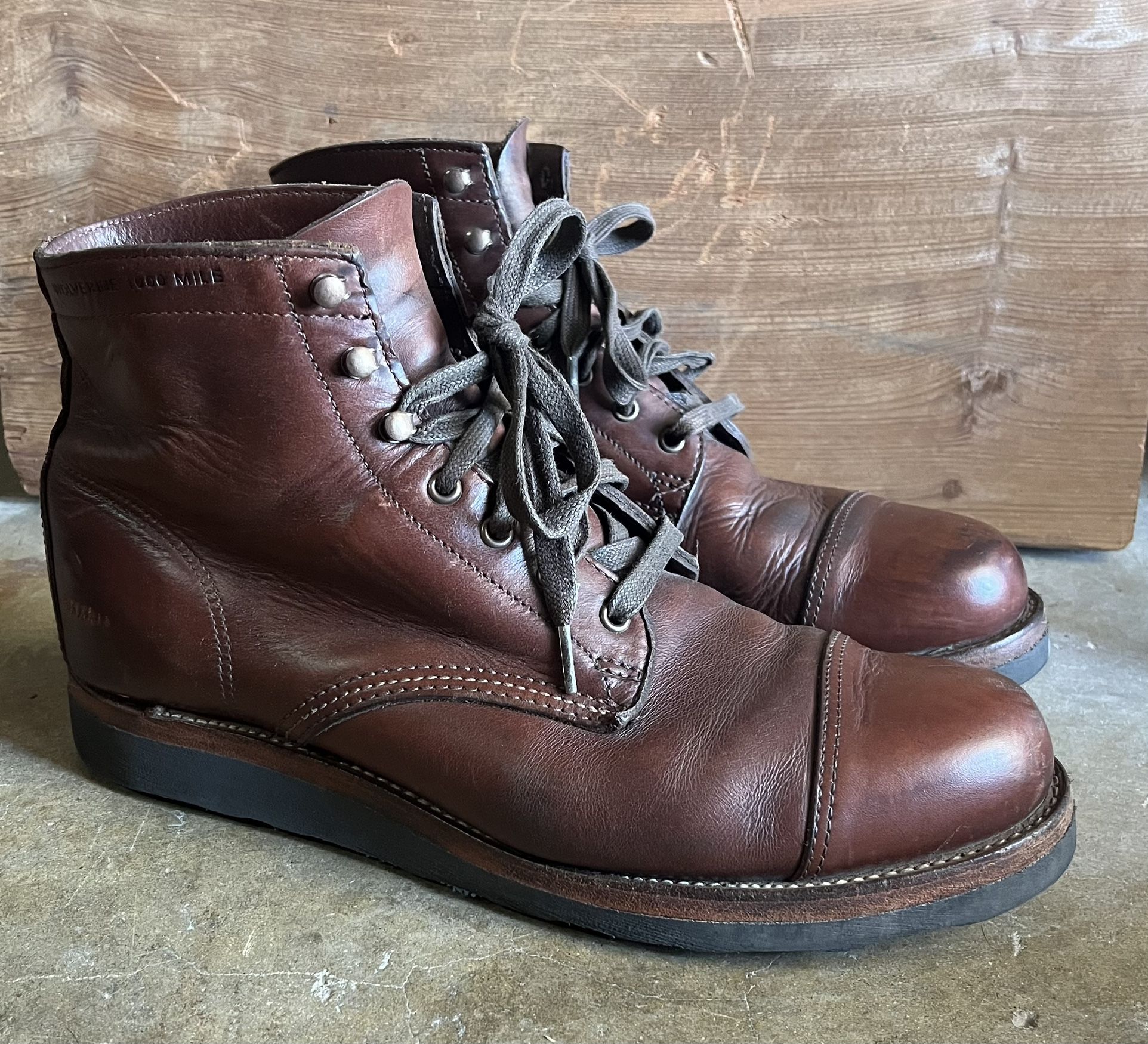 Wolverine cap toe 1000 Mile for Sale in Covina, CA - OfferUp