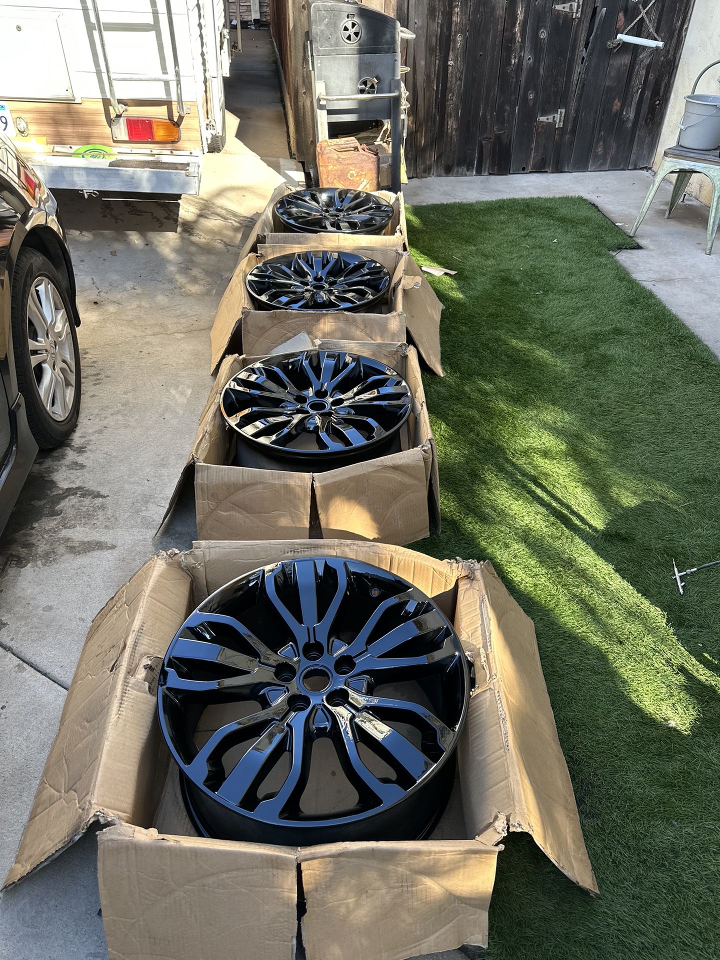 22’ LAND ROVER RANGE ROVER SPORT 2014-2019 FACTORY OEM WHEELS RIMS O ...