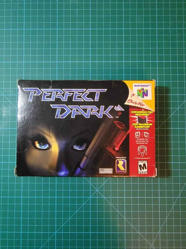 Perfect Dark N64 Box