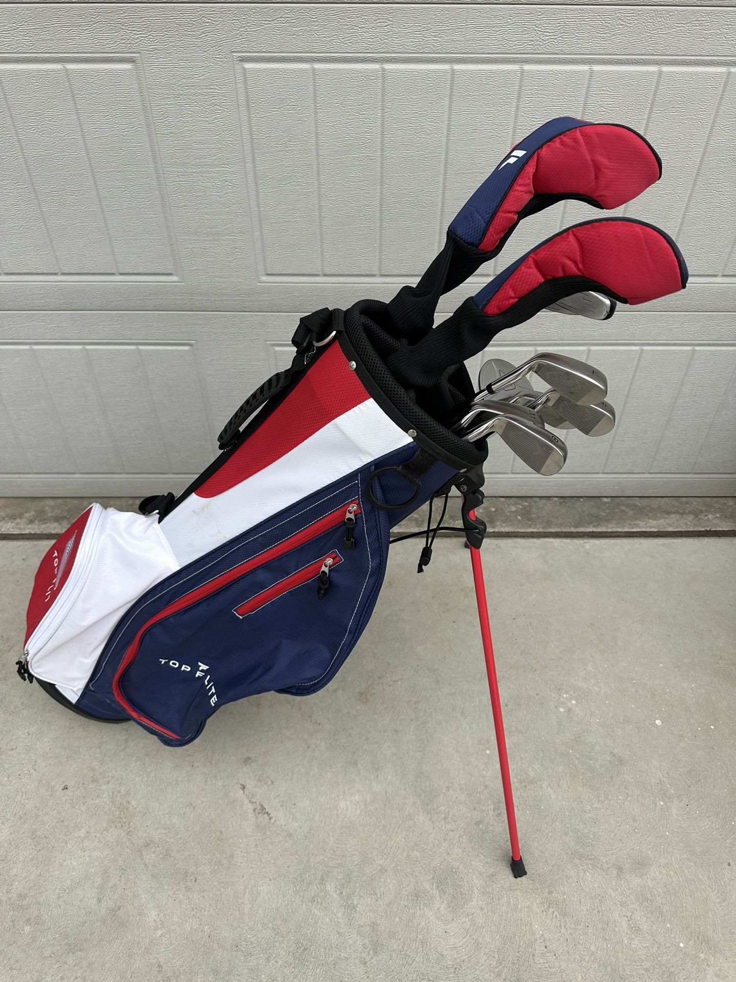 Top-flight Golf Set 5-Pw 3 & 4 Hybrid 1 & 3 Wood $50 for Sale in Clovis ...
