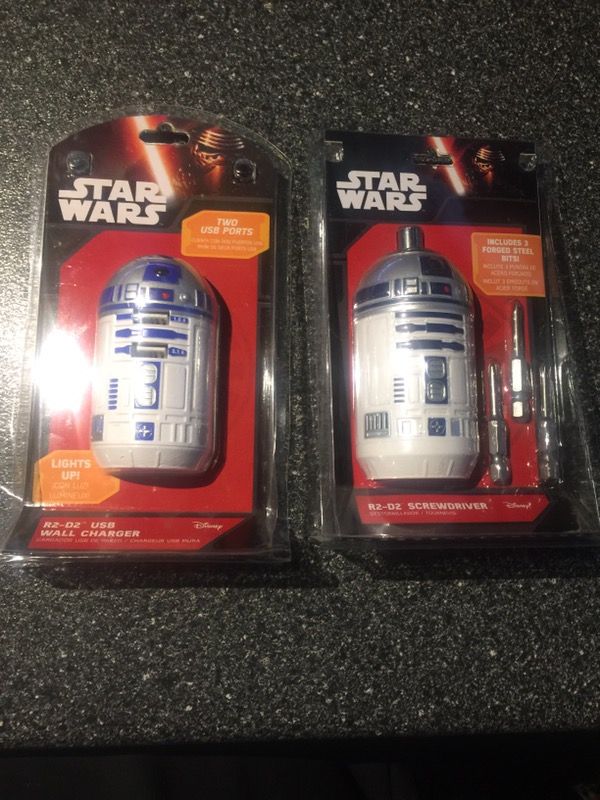 R2-D2 Screwdriver or R2-D2 USB Wall Charger Star wars collectible for ...
