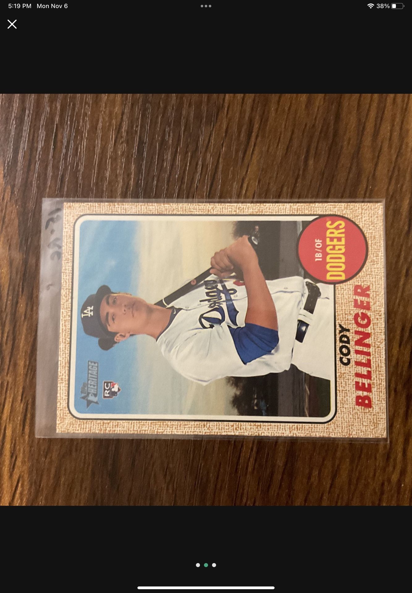 2017 Topps Heritage Cody Bellinger High # Rookie Baseball Card Los ...