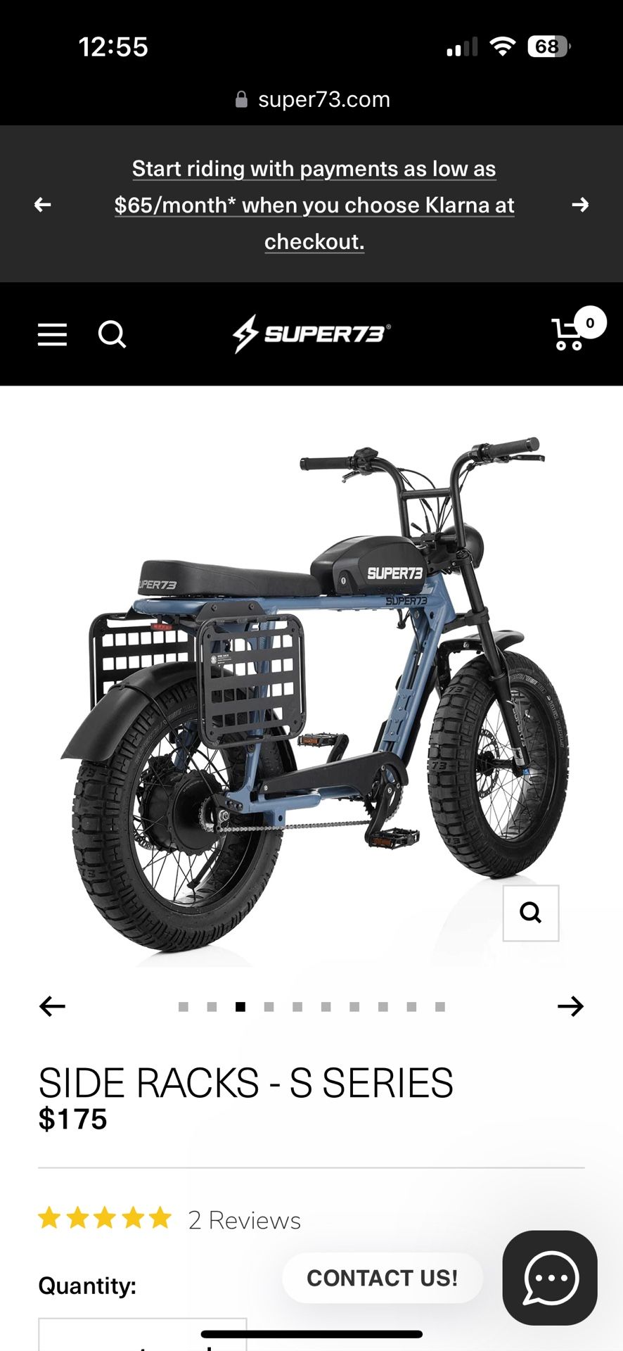 Super73 S2 Series Side Molle Racks for Sale in Anaheim, CA - OfferUp