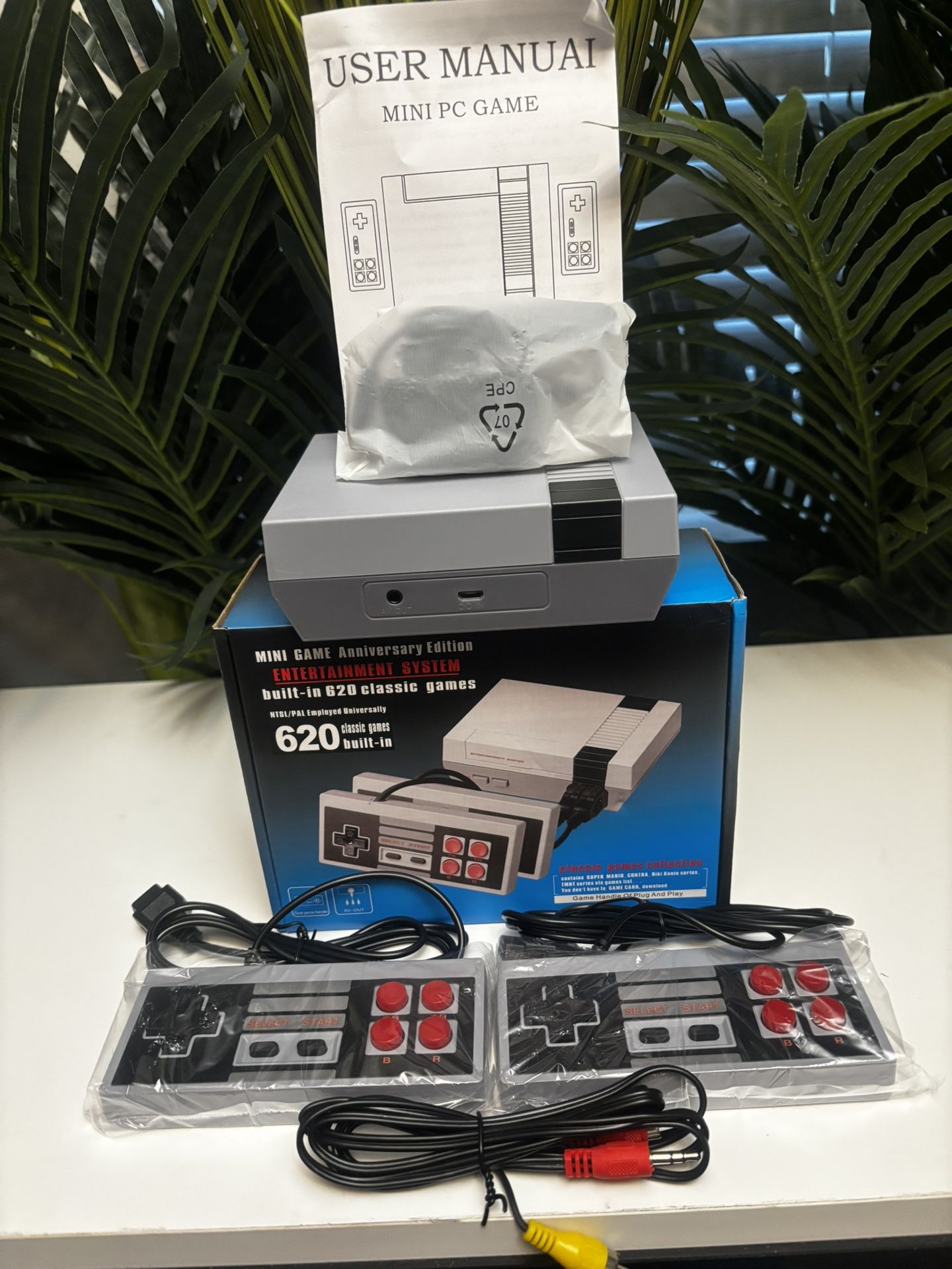 MINI ENTERTAINMENT SYSTEM BUILT IN 620 CLASSIC GAMES !! for Sale in ...