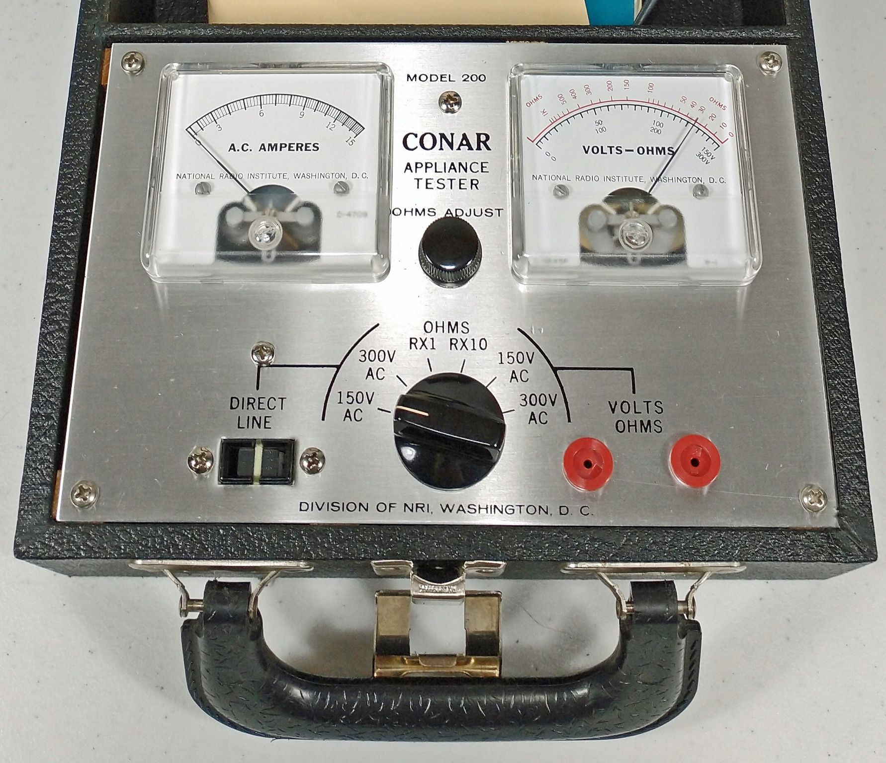 NRI Conar Appliance Tester Model 200 (circa 1969) for Sale in Roselle ...