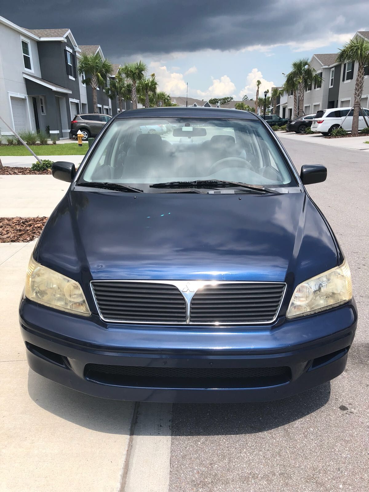 2002 Mitsubishi Lancer Blue