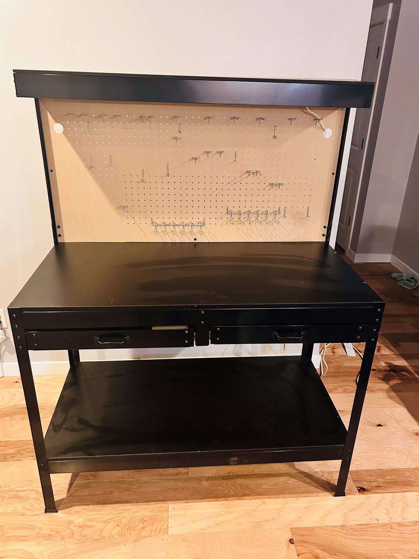 Yukon 48 Inch Workbench With Outlet And Workbench Light for Sale in ...