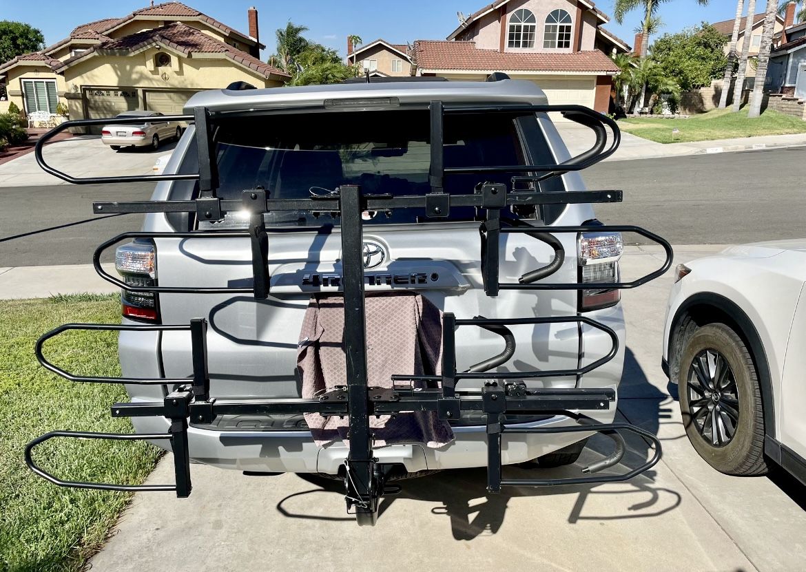 Cycling Deal 2” Hitch Mounted 4 Bike Platform Rack for Sale in ...