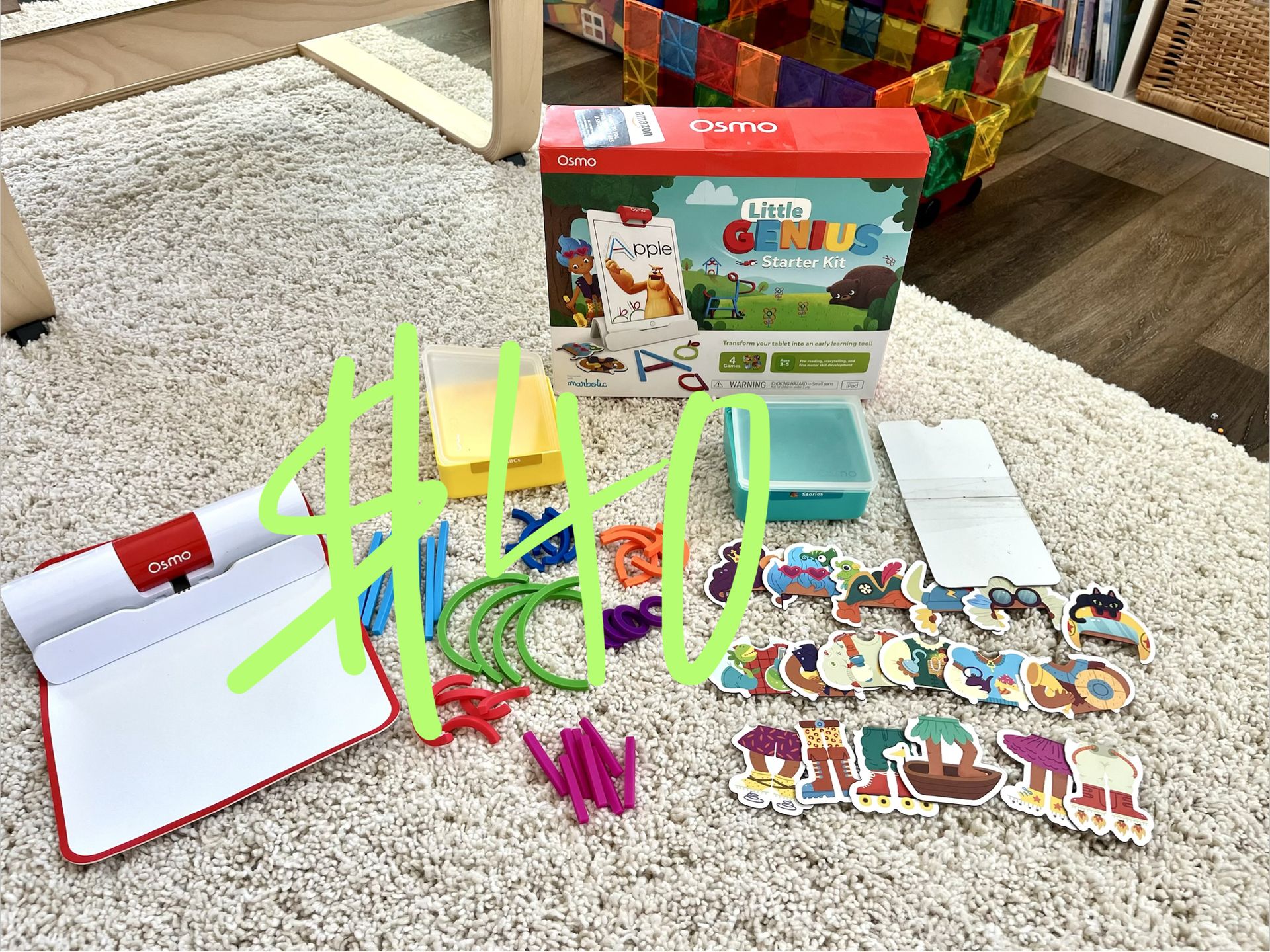 OSMO Little Genius Starter Kit, Tangram, Words for Sale in Irvine, CA ...