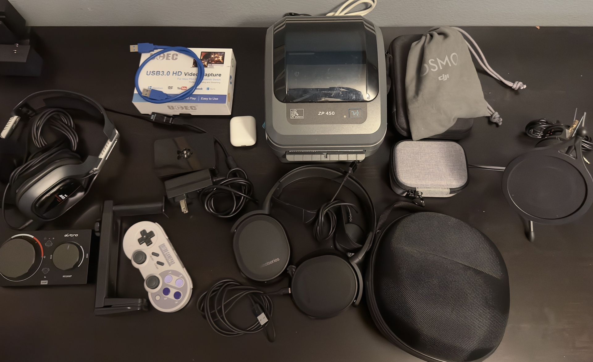 Astro A40, Steel Series, AirPods, Zebra Thermal Printer, 8bitdo ...