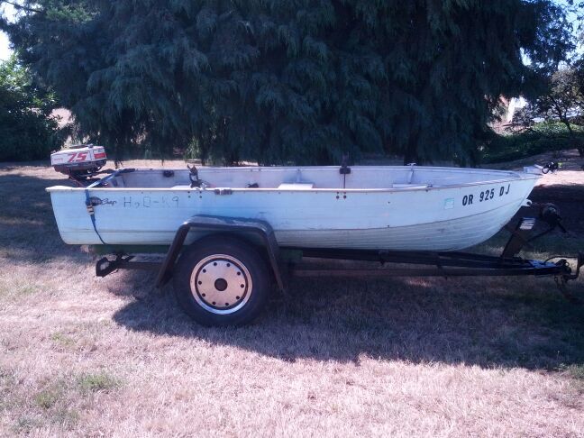 1969 Mirrocraft 12 ft aluminum boat for Sale in Salem, OR - OfferUp